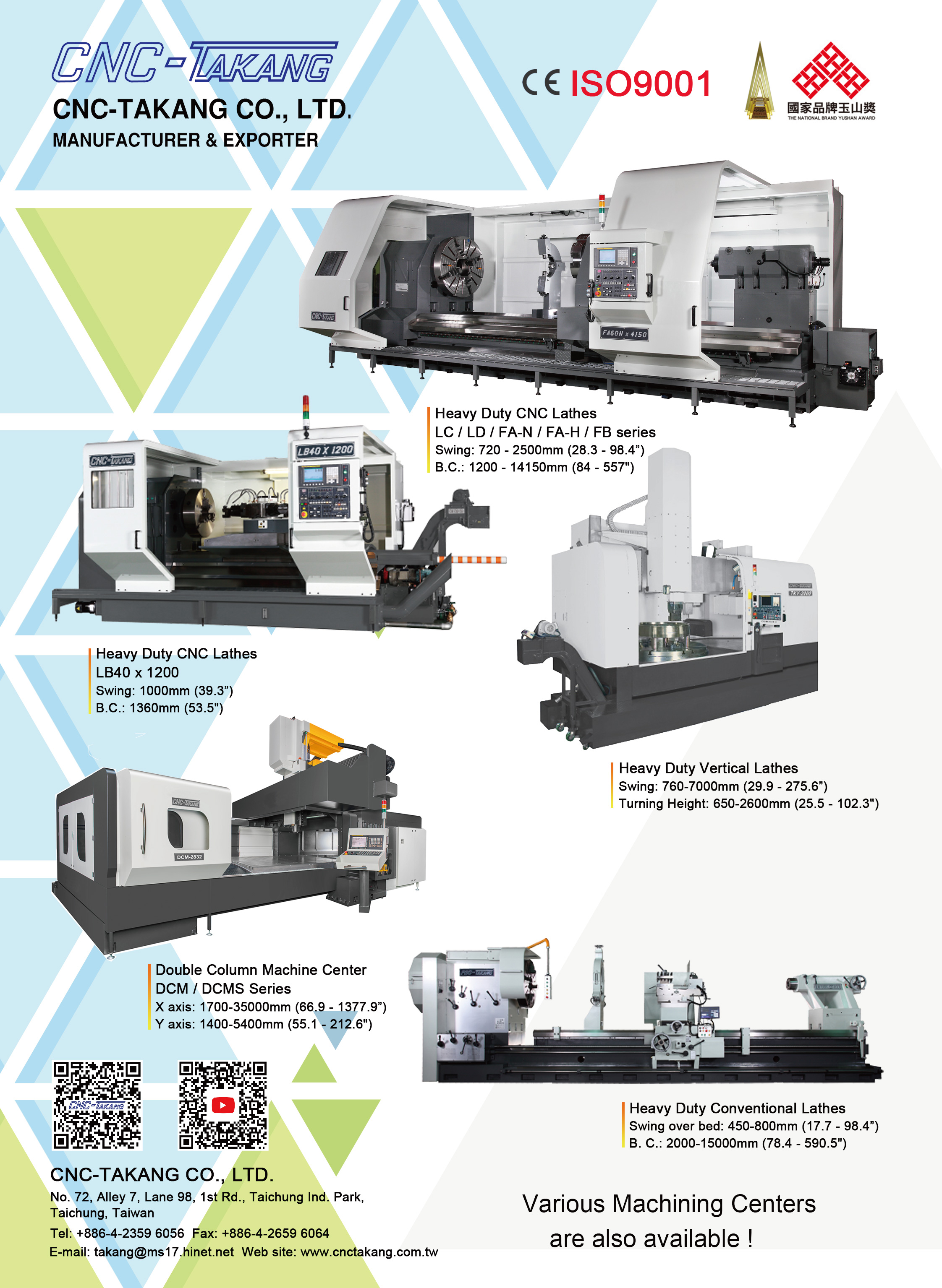 Lathe - EZB2B taiwan machine tools ＆ autoparts ＆ plastic mold die