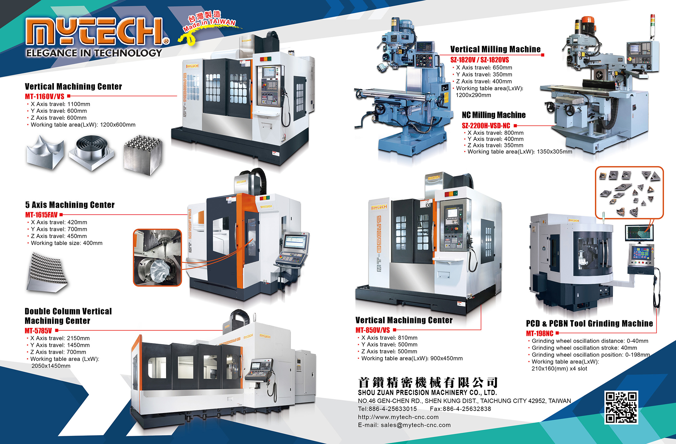 Milling Machine - EZB2B taiwan machine tools ＆ autoparts ＆ plastic mold die