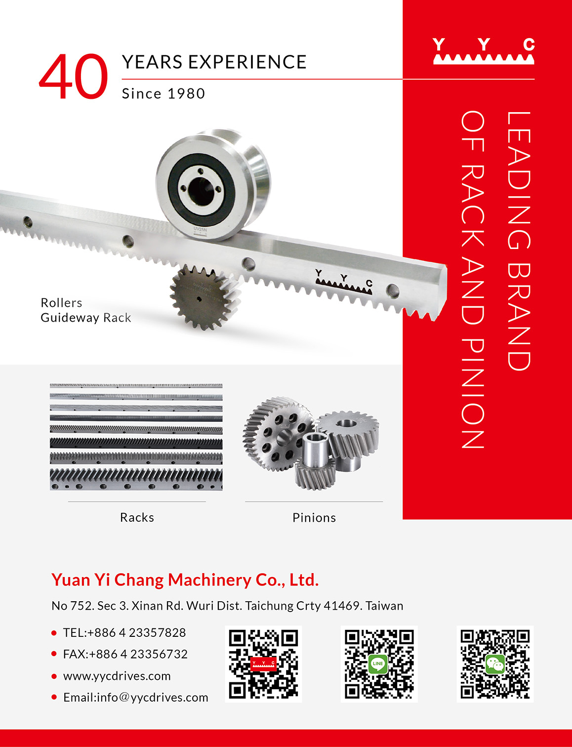 YUAN YI CHANG MACHINE CO., LTD. - EZB2B taiwan machine tools ...